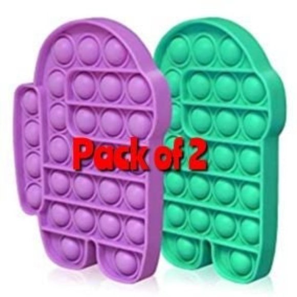 Nobrand | Toys | Among Us Push Pop Bubble Sensory Fidget | Poshmark